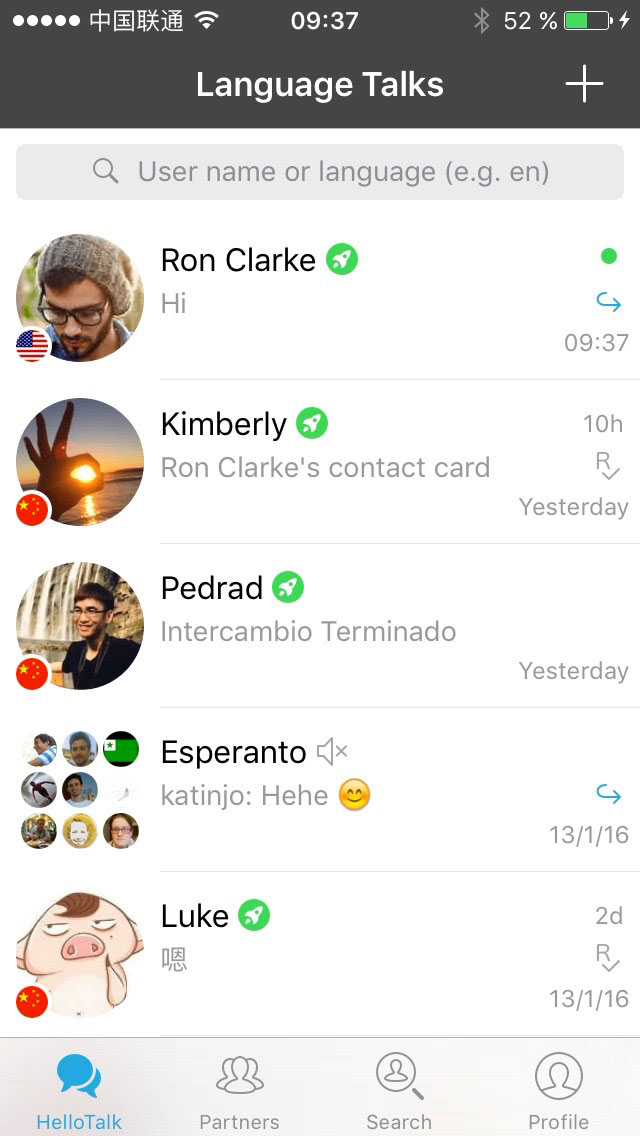 HelloTalk – Practicing easily a language ! - Sketchbook by Tsukimori